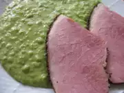 Füstölt hús zöldborsófőzelékkel párolóedényben • Recept ...